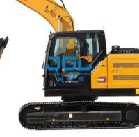 China Excavator Tempered Glass Windshield for 200C 205C 125C 245H 235H 155H 135C Models - 3 Month Warranty for sale