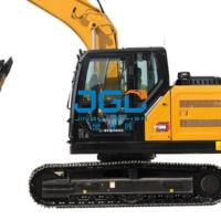 China Excavator Tempered Glass Windshield 200 205 215C 235 245 275 305H Cab Front Window for sale