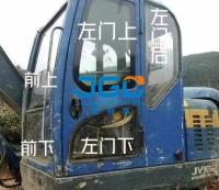 China JV85 85c 85-7 Front Damper Right Push And Pull Excavator Glass for sale