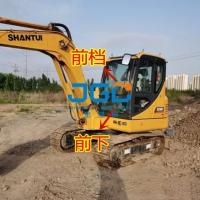 China SE60-9 SE60 Excavator Tempered Glass Windshield Front Door Sliding Window Rear Gear Right Arm for sale