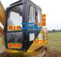 China Excavator Front Windshield 808 806 909F 815 Rear Gear Right Arm Glass High Transparency for sale