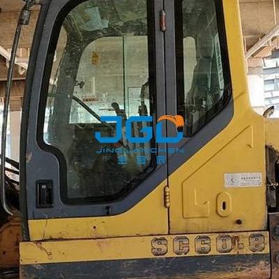 China Excavator Glass SC80 60 70 Front Rear Windscreen Left Right Door Slide Window Replacement for sale