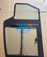 China 75S-9 75X Excavator Glass Whole Door Glass with Small Window Integral Fittings for sale