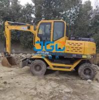 China Excavator Glass Set JG75S-9 95Z Front Windshield Upper Lower Doors Rear Right Arm Skylight for sale