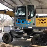 China Excavator Glass Set JG75S-9 95Z Front Windshield Upper Lower Doors Rear Right Arm Skylight for sale