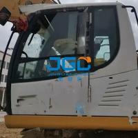 China Excavator Front Windshield Lower Door Slide Window Glass 920 924 934 Rear Gear Right Arm for sale