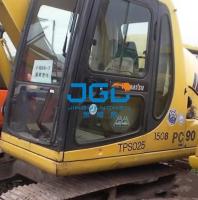 China PC120-6 PC60-7 Excavator Front Windshield Door Sliding Window Tempered Glass 6mm for sale