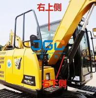 China 60D 60E2-H Excavator Glass Front Windshield Left Door Upper And Lower Rear Gear for sale