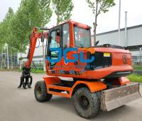 China LD95 75 85 Excavator Glass Front Windscreen Lower Door Slide Window Right Pane for sale