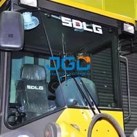 China LG918H Loader Front Windshield Tempered Glass Replacement 3mm Thick for sale
