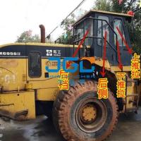 China XG956-2 958 Loader Glass Front Door Sliding Window Rear Side Windshield Toughened Safety Glass for sale