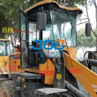 China CTX928 930 918 Loader Tempered Glass Front Side Left Right Door Upper Lower Rear Side for sale