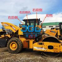 China Road Roller XS203J 263J 223J 202J Front Gear Front Side Door Rear Baffle Glass 10mm Thick for sale