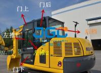 China PC60-8 70-8 Excavator Windshield Left Right Front Rear Glass Doors Windows for sale