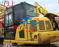 China PC60-8 70-8 Excavator Windshield Left Right Front Rear Glass Doors Windows for sale