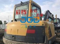 China EC55B Excavator Front Rear Stop Door Glass Left And Right Windshield for sale
