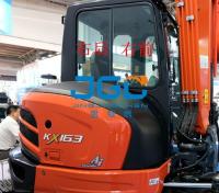 China KX163-5 Excavator Front Gear Rear Screen Left And Right Doors And Windows Windshield for sale
