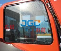 China KX185-3 Excavator Windshield Set Front Rear Left Right Upper Lower Tempered Glass 4mm for sale