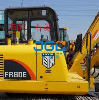 China FR60E 65E 75 80E2/D Excavator Front And Rear Windshield Glass for sale