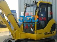 China Excavator Front Rear Windshield Right Large Door Glass for ZE60E 80E 85 Tempered Safety Glass for sale