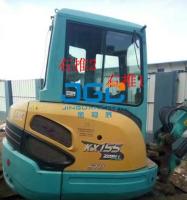 China KX155 161 135-3S Excavator Front Rear Left Right Doors Upper Lower Windshield Tempered Glass for sale