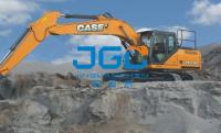 China Excavator Windshield for CX210 260 240 350 220 380 130 500 160C Tempered Glass for sale