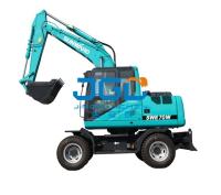 China Excavator Windshield Set for SWE70W 150W 220W Front Rear Left Right Doors Upper Lower Glass for sale