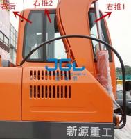 China XY75W-8 65W-8 Excavator Glass Doors Windows Left Right Front Rear Windshield Safety Glass for sale