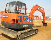 China Excavator Glass DH55-LC-7 Front Rear Windshield Left Right Doors Windows Safety Glass for sale