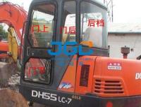 China Excavator Glass DH55-LC-7 Front Rear Windshield Left Right Doors Windows Safety Glass for sale