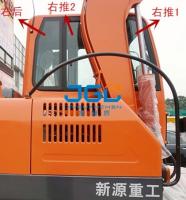 China XY75W-9T 85W-8T Excavator Glass Doors Windows Left Right Front Rear Skylight Windshield for sale