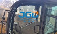 China CX75 Excavator Glass Doors Windows Left Right Front Rear Windshield 6mm Safety Glass for sale