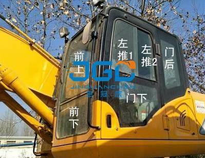 China LG6225 Excavator Glass Doors Windows Left Right Front Rear Windshield Safety Glass 8mm for sale