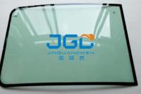 China LG670BM Excavator Front Rear Door Skylight Upper Lower Arms Safety Glass 12mm for sale