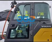 China EC75D Excavator Sunroof Front And Rear Windows Left And Right Arm Windshield for sale