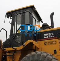 China XG951-3 931-3 Loader Front Gear Rear Door Window Forklift Left Right Windshield Tempered Glass for sale