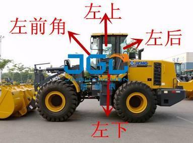 China LW500 300F 600KV Loader Front Gear Rear Door Window Left Right Windscreen Corner Glass for sale