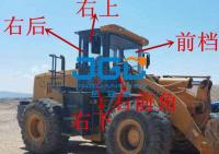 China ZL50C 50D 50E Loader Tempered Glass Front Rear Side Window Forklift Windshield 4mm for sale