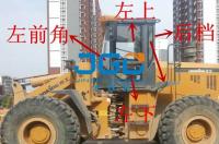 China ZL50C 50D 50E Loader Tempered Glass Front Rear Side Window Forklift Windshield 4mm for sale