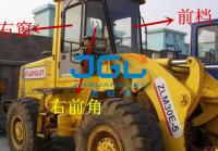 China ZLM30E-3 ZLM30E-5 Loader Front Rear Stop Left Right Window Glass Tempered 4mm for sale