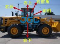 China L958F Loader Front Stop Rear Stop Left And Right Window Side Angle Windshield for sale