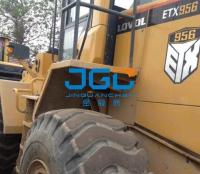 China ETX956 955 Loader Front Stop Rear Stop Left And Right Window Side Angle Windshield for sale