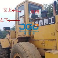 China ZL50E 50D Loader Front Stop Rear Stop Left And Right Window Side Glass for sale