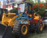 China Loader Windshield 850H 860H 840H 855 870 856 Front Rear Left Right Tempered Glass Replacement for sale