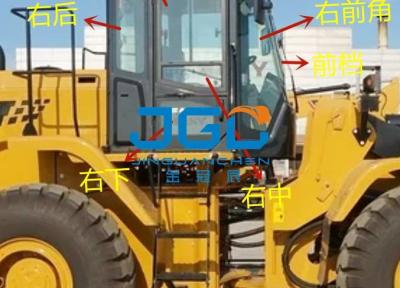 China SYL956H5 Loader Windshield Front Rear Left Right Up Down Doors Forklift Glass 4mm for sale