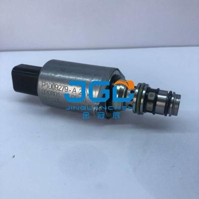 China Excavator Solenoid Valve 24V 1009279 High Pressure Hydraulic Replacement Part for sale