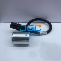 China Pilot Safety Lock Solenoid Valve Coil 12V 24V for XE135 XE150 XE215 XE245 XE305 Excavator for sale