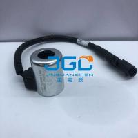 China Pilot Safety Lock Solenoid Valve Coil 12V 24V for XE135 XE150 XE215 XE245 XE305 Excavator for sale