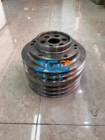 China SK450-8 SK460-8 SK480-8 P11C Crankshaft Pulley Excavator Engine Parts 150mm for sale