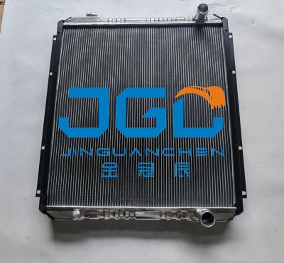 China Excavator EX200-5 Radiator 4370980 3-Row Core Construction Machinery Cooling Tank for sale